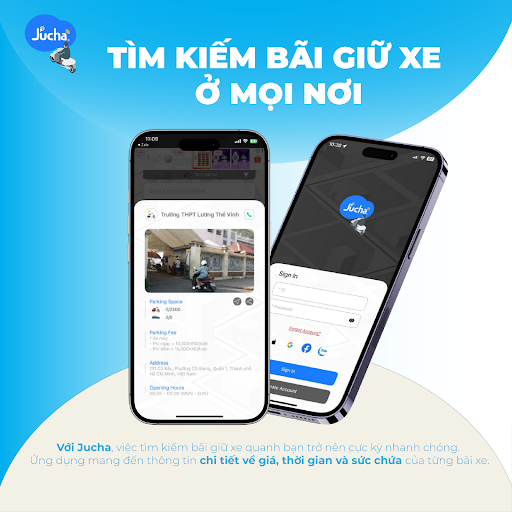 JUCHA USER | ỨNG DỤNG TÌM KIẾM CÁC BÃI GIỮ TẠI VIỆT – NHANH CHÓNG VÀ ...